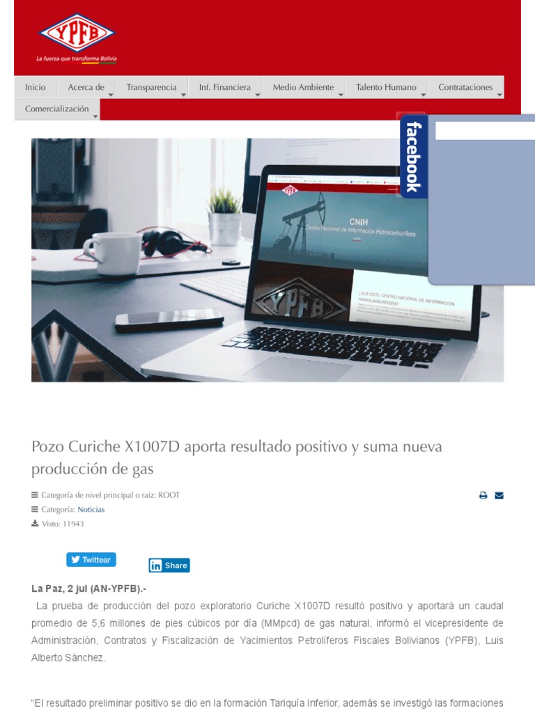 YPFB - La Fuerza Que Transforma Bolivia | PDF | Bolivia | Extracción de ...