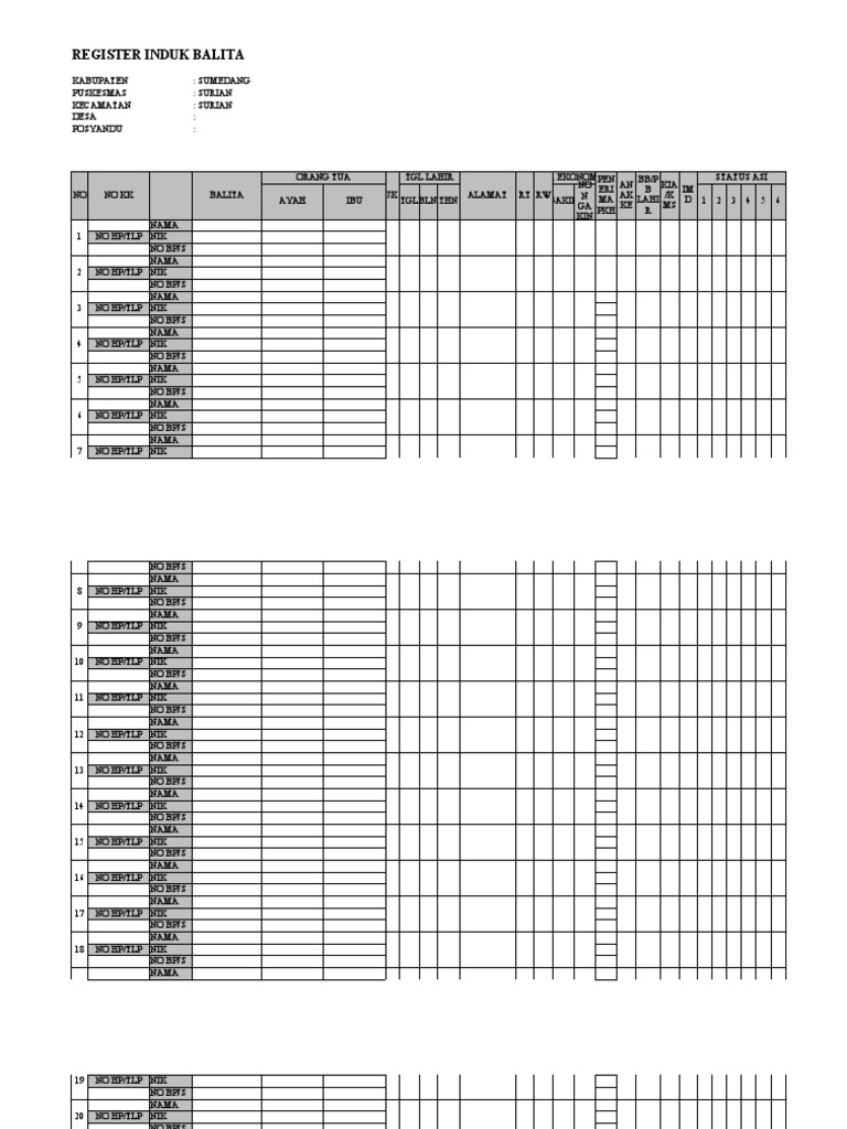 Format Register | PDF