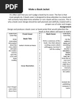 Create Your Own Book Jacket Design | PDF | Books