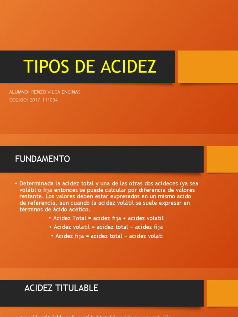 Los diferentes tipos de acidez en el vino: Acidez total, volátil y fija ...
