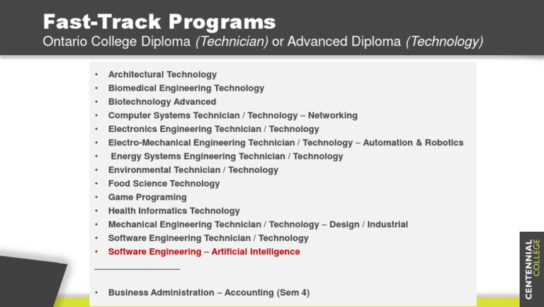 Fast-Track Programs PDF | PDF