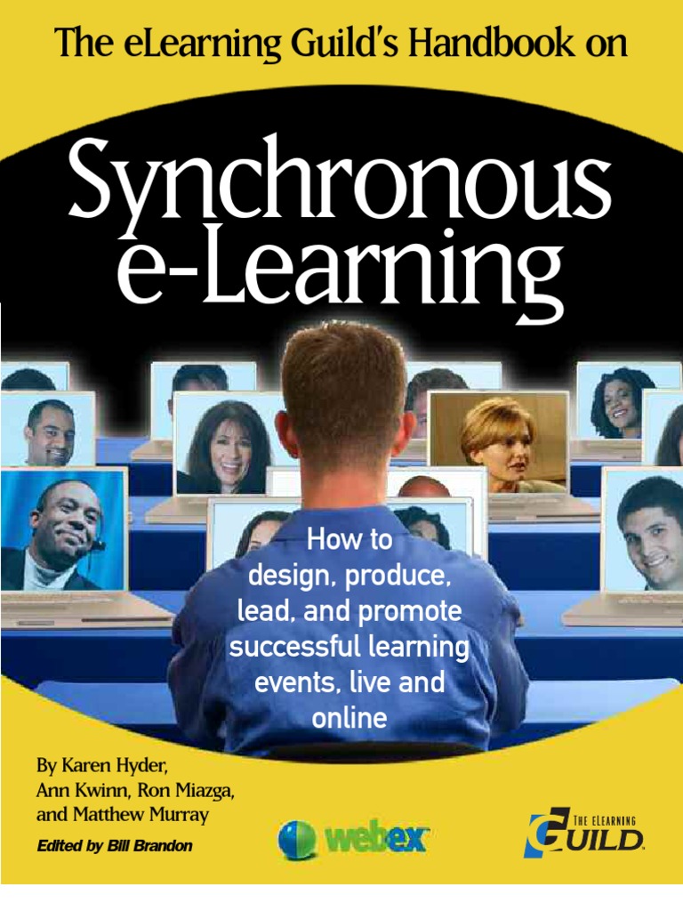Synchronous Elearning | PDF | Educational Technology | Web Conferencing Synchronous Elearning | PDF | Educational Technology | Web Conferencing