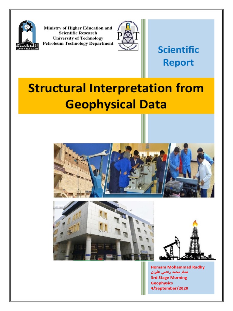 Structural Interpretation From Geophysical Data: Scientific | PDF ...