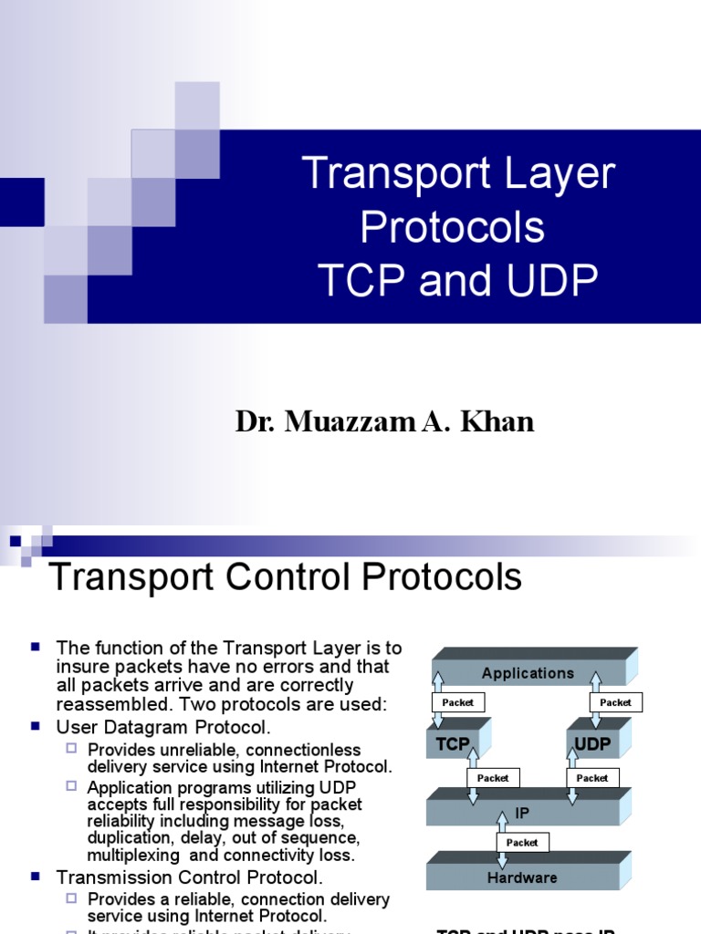 (CCNA) 3.transport Layer Protocols | PDF | Transmission Control ...