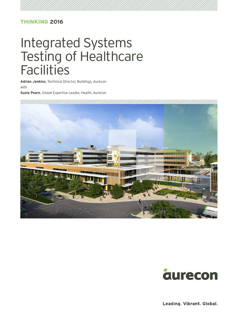 Integrated Systems Testing of Healthcare Facilities PDF | PDF ...