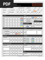 Godbound Character Sheets | PDF