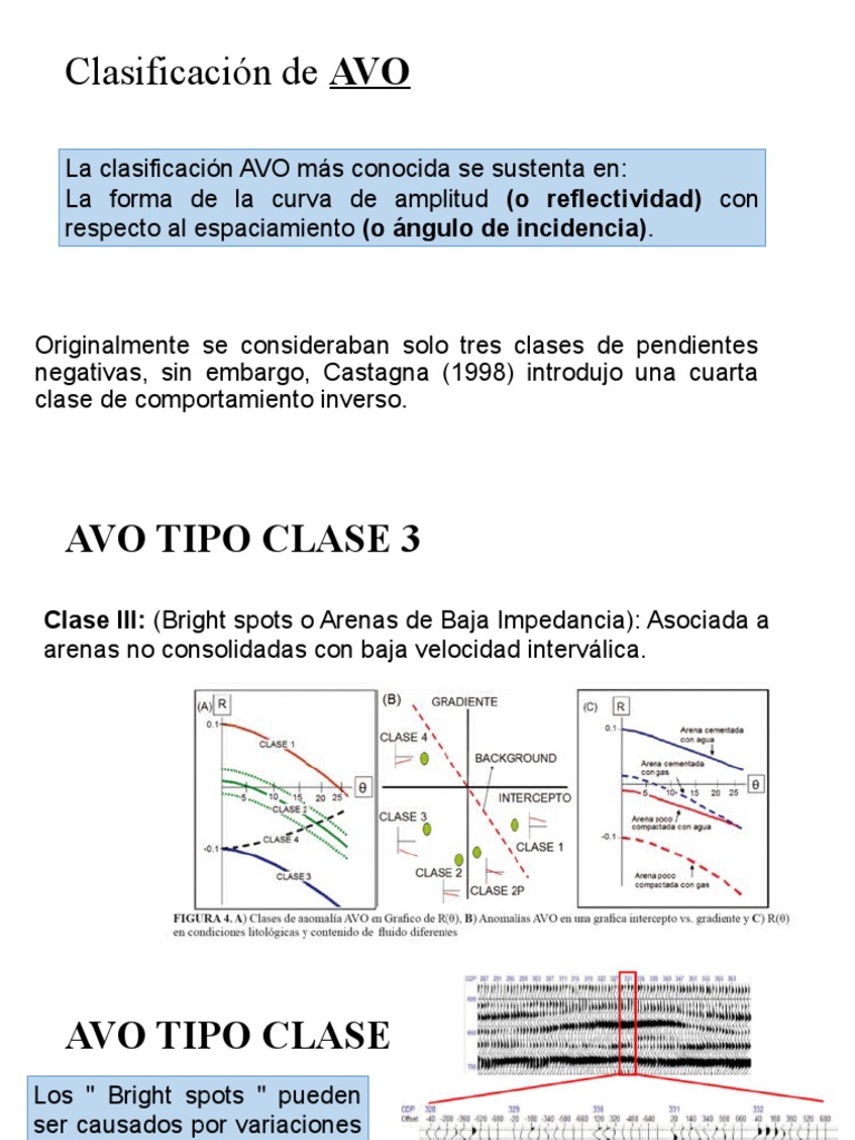 Tipos de AVO | PDF