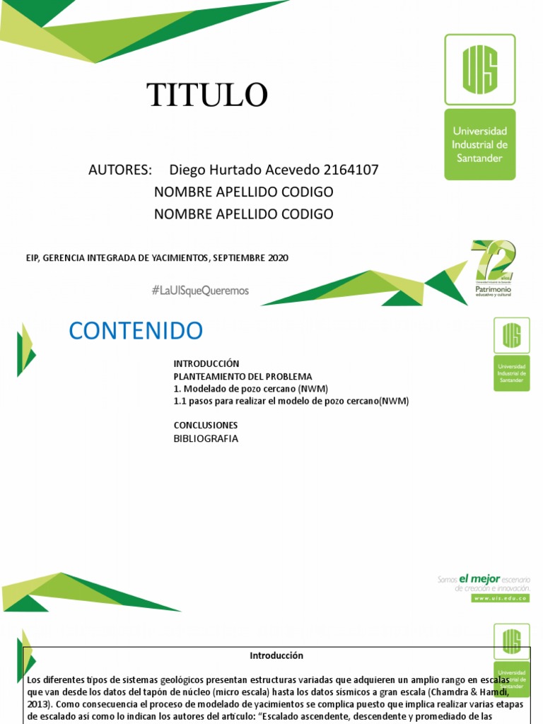 Plantilla - UIS - 72 - PREVIO 3 GIY | PDF | Simulación | Software