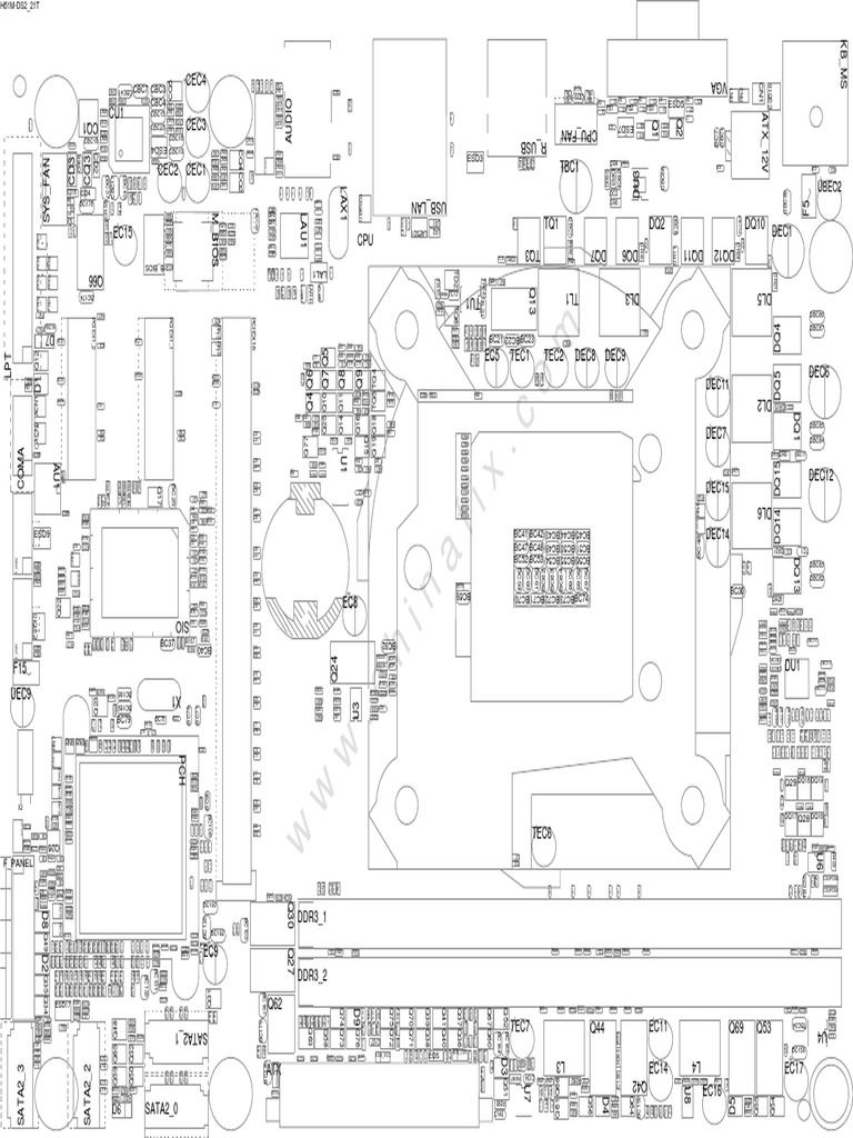 GA H61M DS2 R2.1 BV (Diagramas - Com.br) | PDF