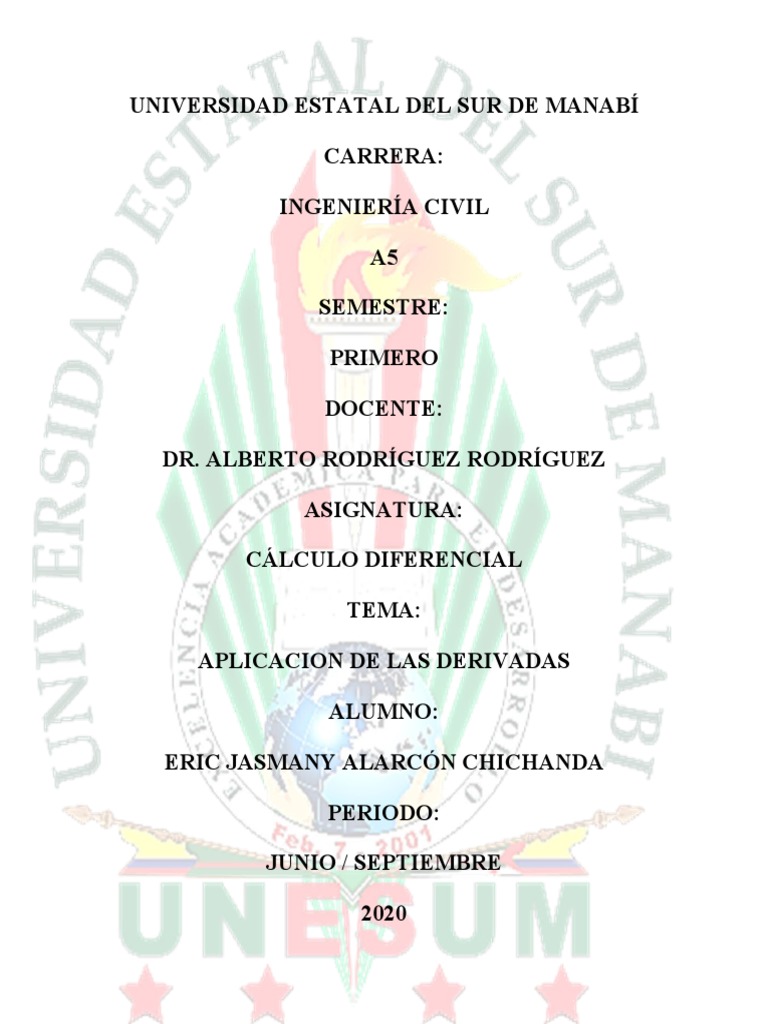 Derivadas y Sus Aplicaciones | PDF | Derivado | Reacciones químicas