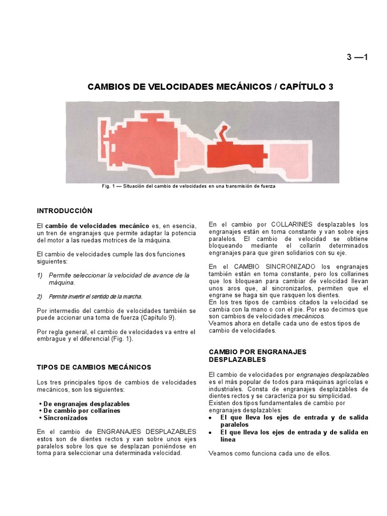 Transmision de Fuerzas (Cap 3) | PDF | Engranaje | Eje