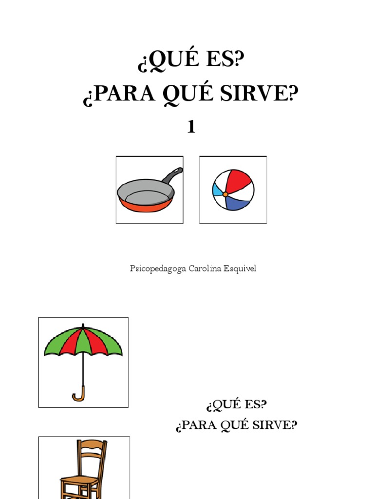 ¿Qué Es - para Qué Sirve? | PDF