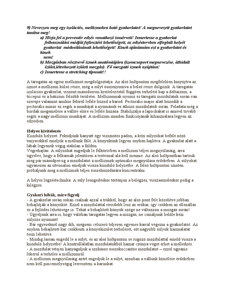 9.Izolációs a Mellizmokra Ható Gyak | PDF
