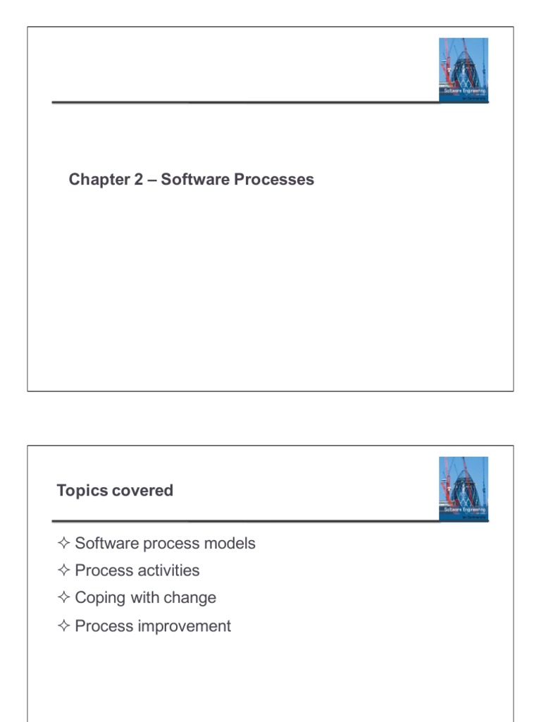 Ch02 - SWProcesses - 0 | PDF | Software Development Process | Agile Software Development