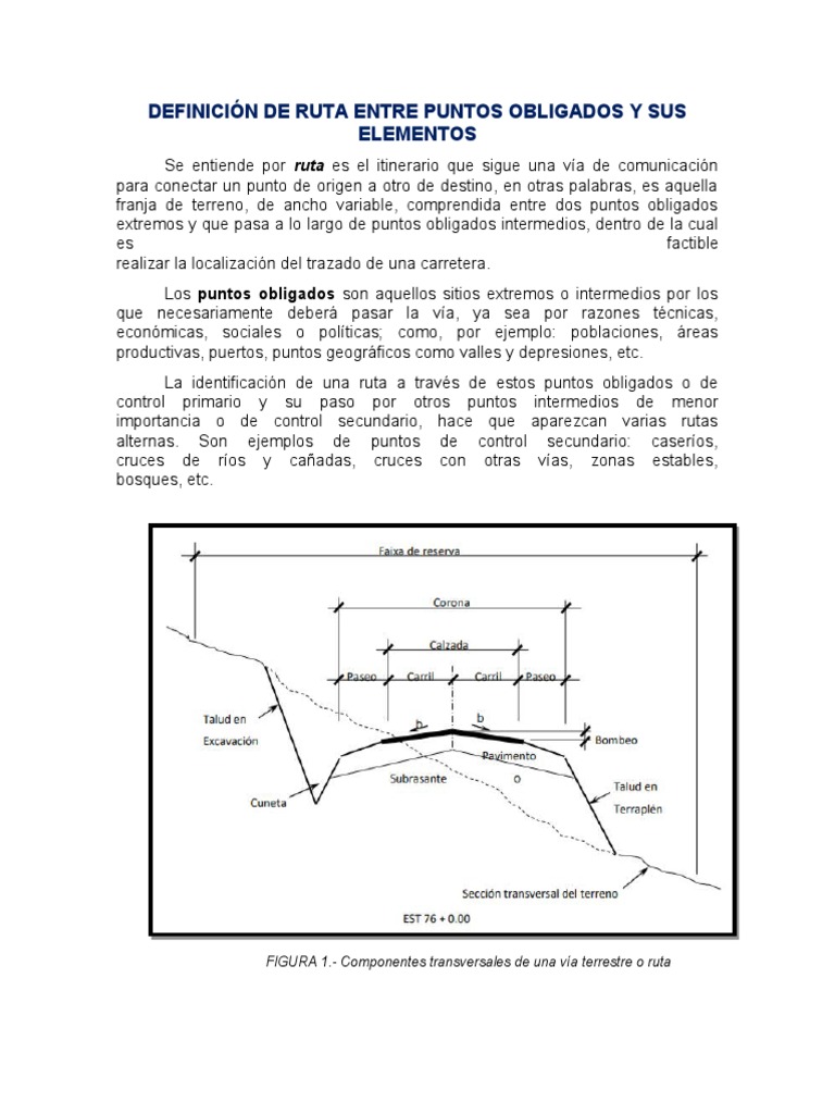 Selección de Ruta | PDF | Topografía | La carretera
