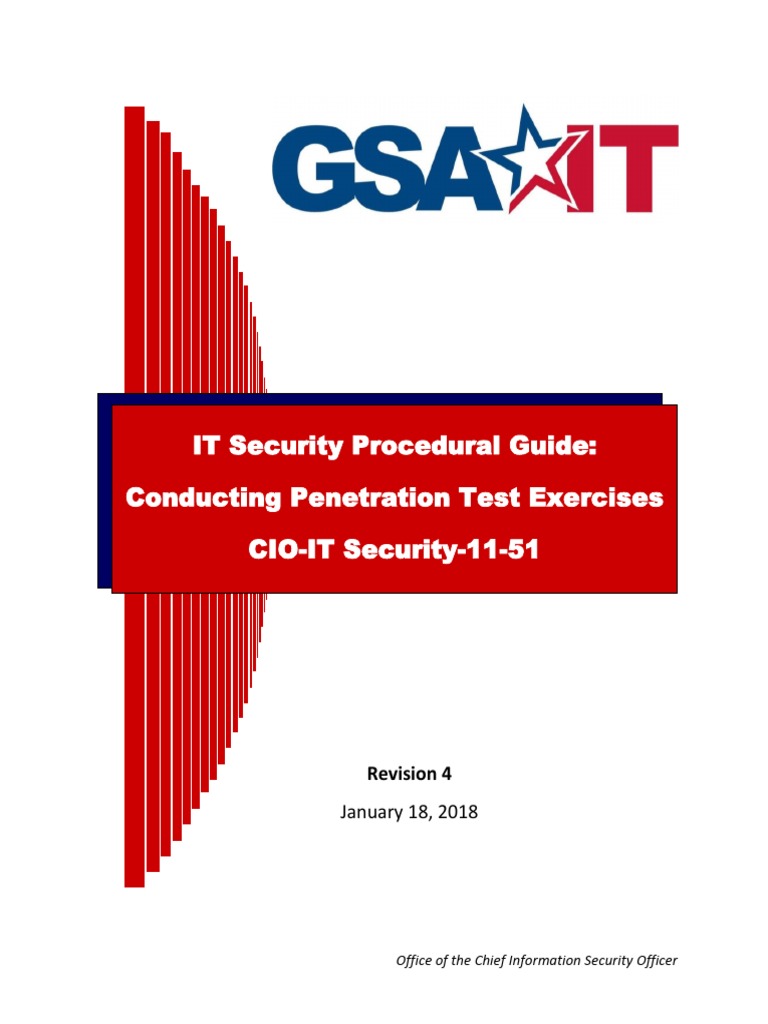 IT Security Procedural Guide: Conducting Penetration Test Exercises CIO ...