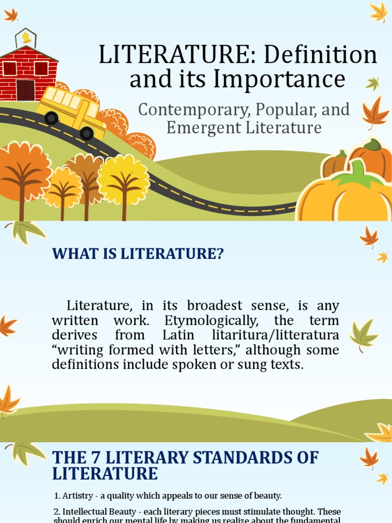 Understanding Literature's Importance | PDF | Critical Thinking ...
