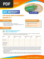 Ruler Drop Test | PDF | Validity (Statistics)
