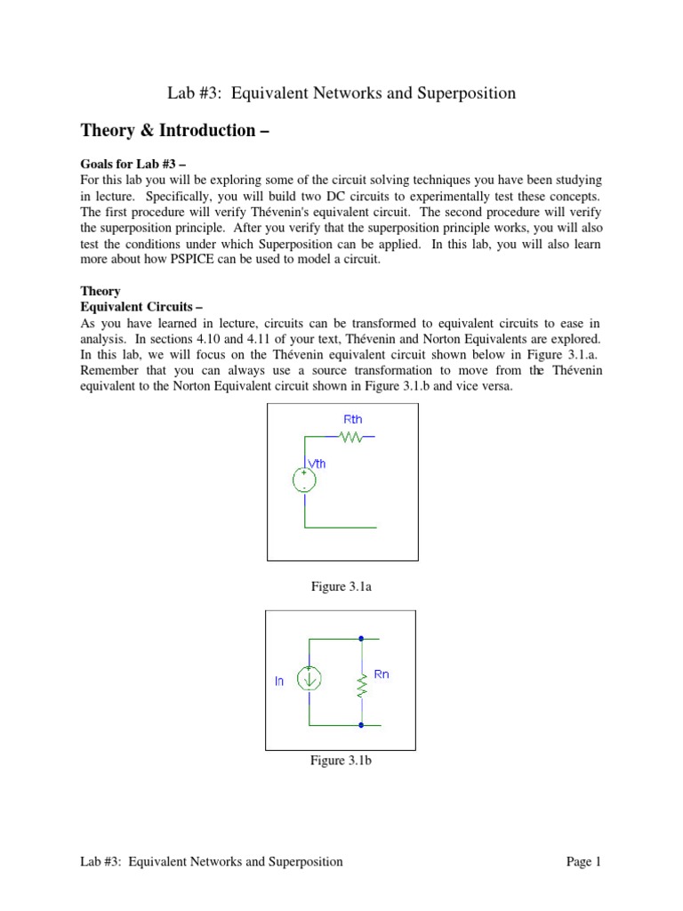 Lab 3 | PDF | Electrical Network | Diode