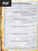 Empty Character Sheet For DND 5e | PDF | Role Playing | Gaming