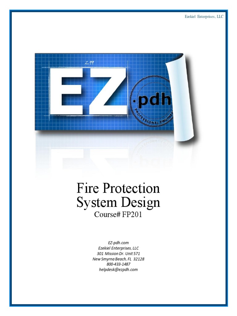 FP201 Fire Protection System Design | PDF | Fire Sprinkler System ...
