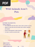 Wild Animals Aren'T Pets Let People Own Exotic Animals | PDF | Argument ...