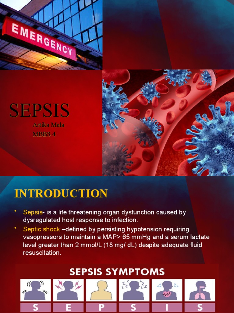 Sepsis | PDF | Sepsis | Medical Specialties