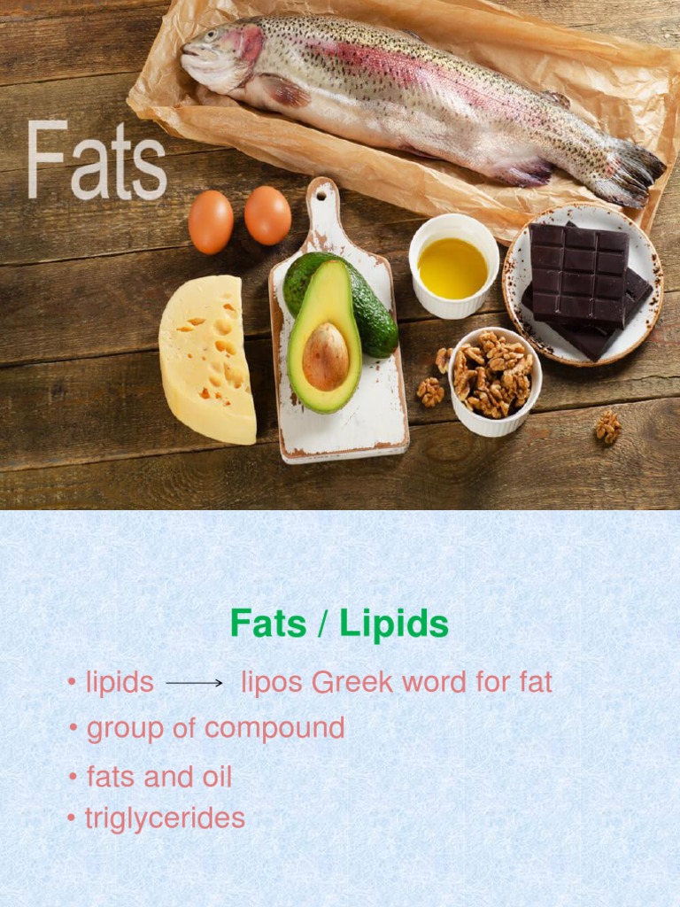 4 - Fats PDF | Download Free PDF | Fat | Lipid