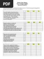 Worksheet On Editing and Omissions (GRADE 8 CBSE) | PDF