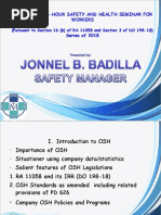 Module 1 - OSH and The BOSH Framework | PDF | Occupational Safety And ...