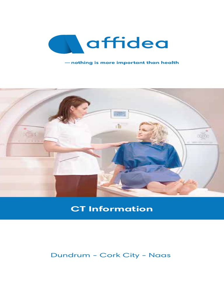 Ct Information Leaflet Pdf Pdf Ct Scan Medical Tests 
