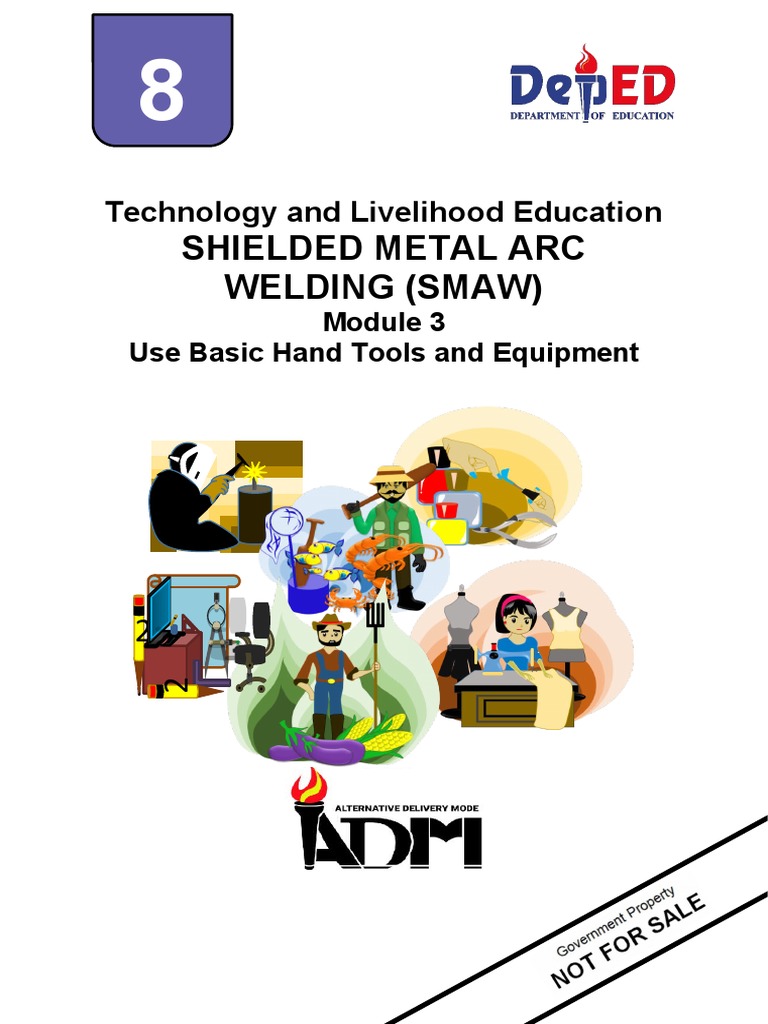 Shielded Metal Arc Welding (Smaw) : Technology and Livelihood Education ...