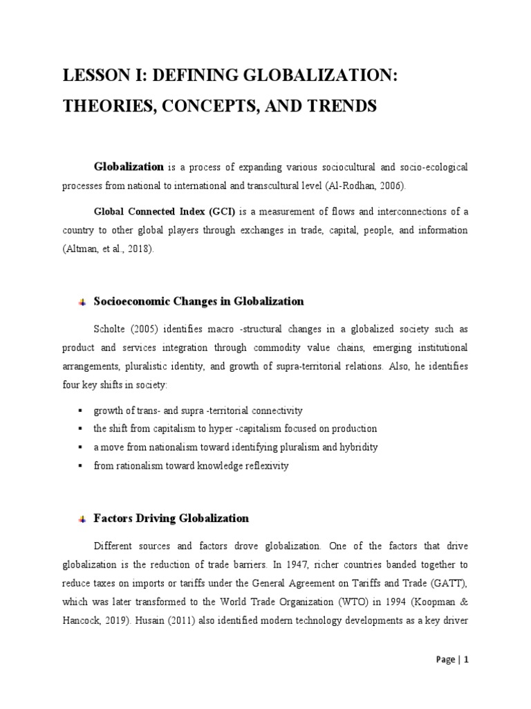 Module - The Contemporary World | PDF | Social Stratification ...