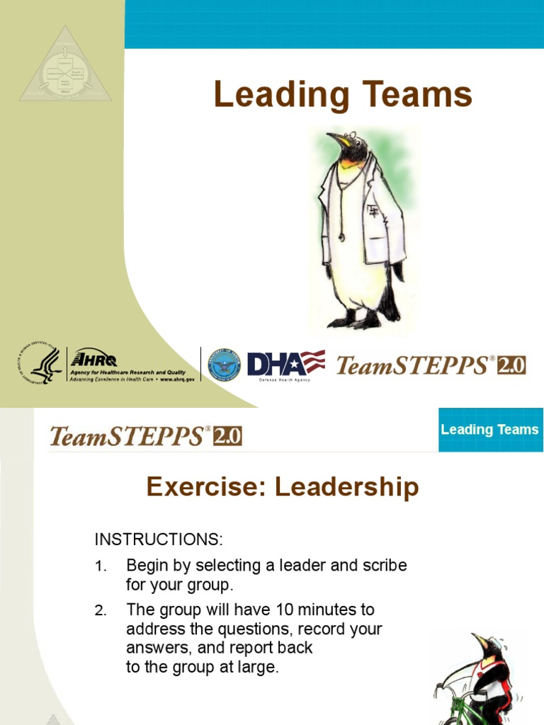 Leading Teams Effectively with Briefs, Huddles and Debriefs | PDF ...