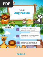 DLP in Filipino 4 Pabula | PDF
