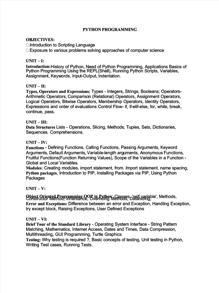 PDF Python Programming Compress | PDF | Python (Programming Language) | Parameter (Computer ...