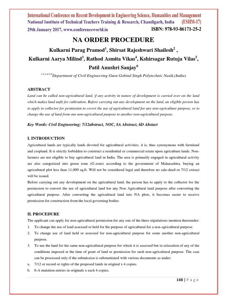 Na Order Procedure | PDF | Deed | Leverage (Finance)