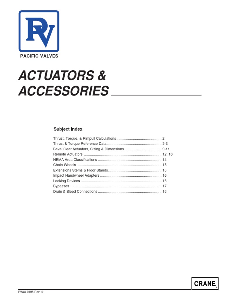 Actuator Torque Cal | PDF | Valve | Gear