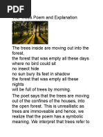 The Trees Class 10 Cbse | PDF | Trees
