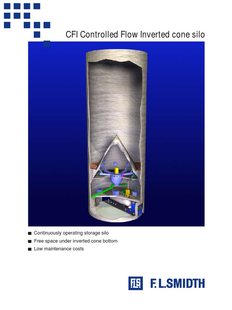 CFI Controlled Flow Inverted Cone Silo | PDF | Valve | Pipe (Fluid ...