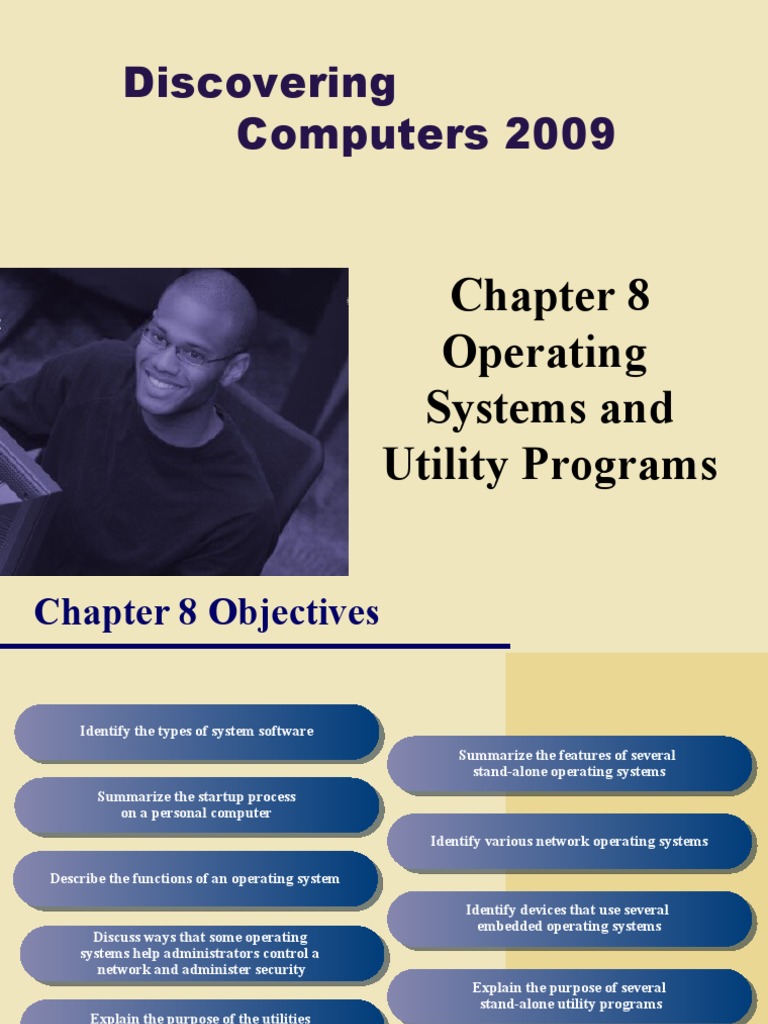Discovering Computers 2009: Operating Systems and Utility Programs | PDF | Operating System ...