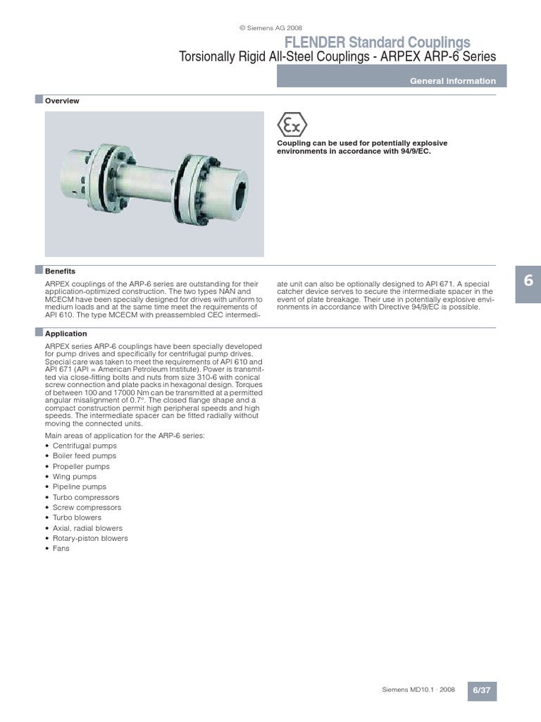 Flender ARPEX | PDF | Screw | Pump