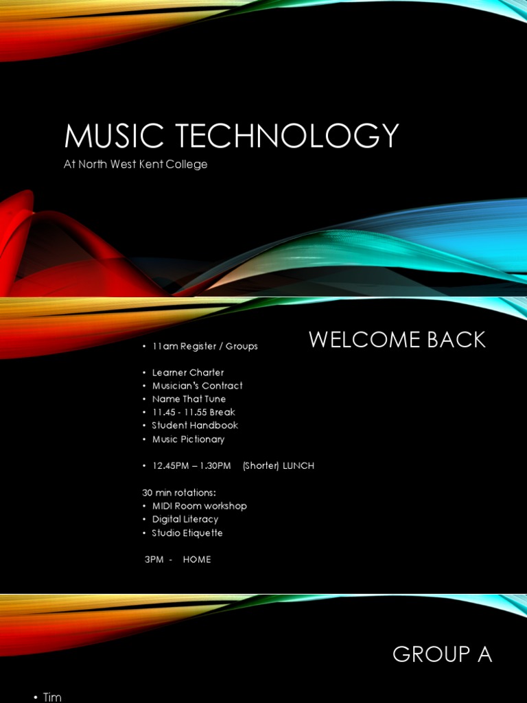 Music Technology Course Introduction 2 | PDF | Entertainment (General)