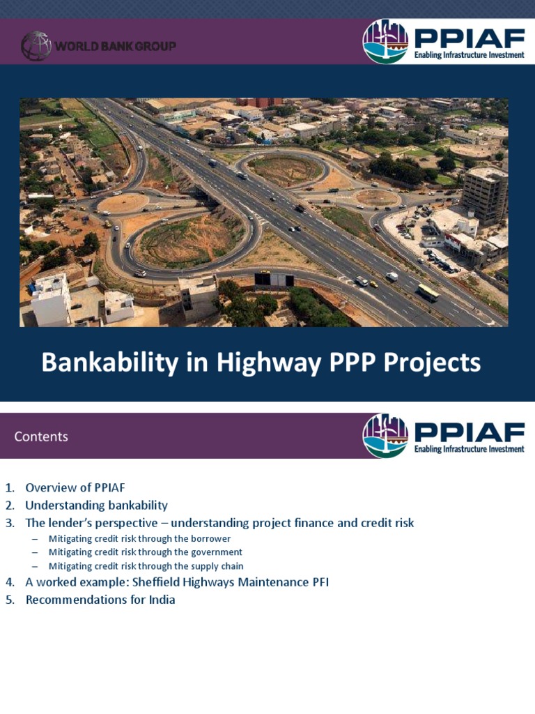 Bankability in Highway PPP Projects | PDF | Loans | Credit