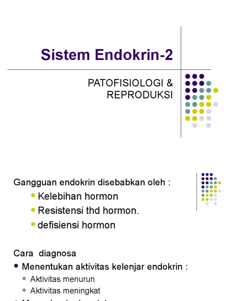 Patofisiologi Sistem Endokrin | PDF