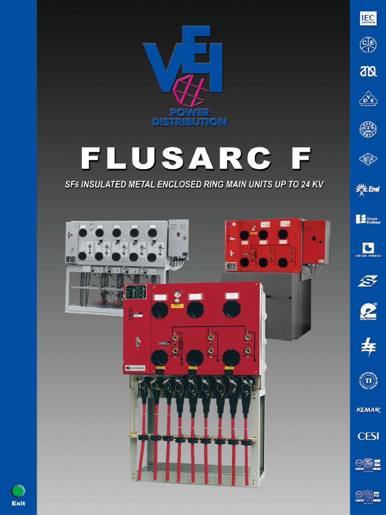 E50034000 FLUSARC (In) | PDF | Transformer | Fuse (Electrical)