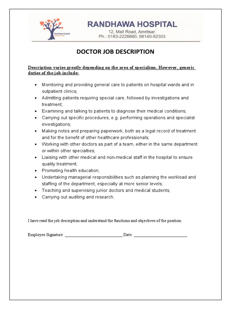 Doctor | PDF