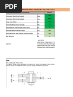 Grade 8.8 Bolt Loading Capacities Table | PDF | Screw | Classical Mechanics