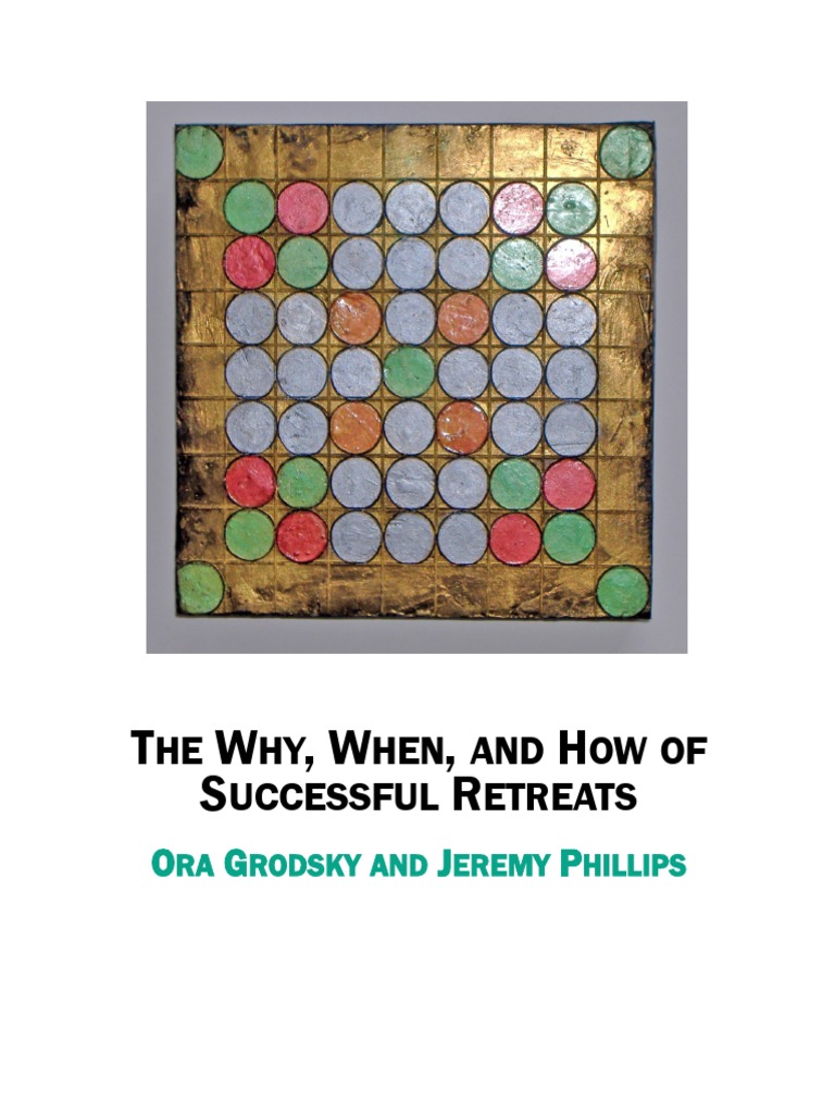 Retreats Ora Grodsky and Jeremy Phillips | PDF | Facilitator | Conflict ...