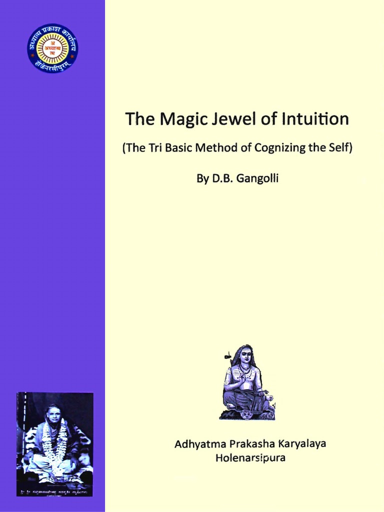 The Magic Jewel of Intuition PDF | PDF | Vedanta | Advaita Vedanta